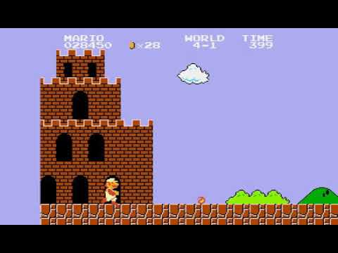 Super Mario Bros. 1 (Sega Genesis Port) - Genesis Plus GX Wide Demo ...
