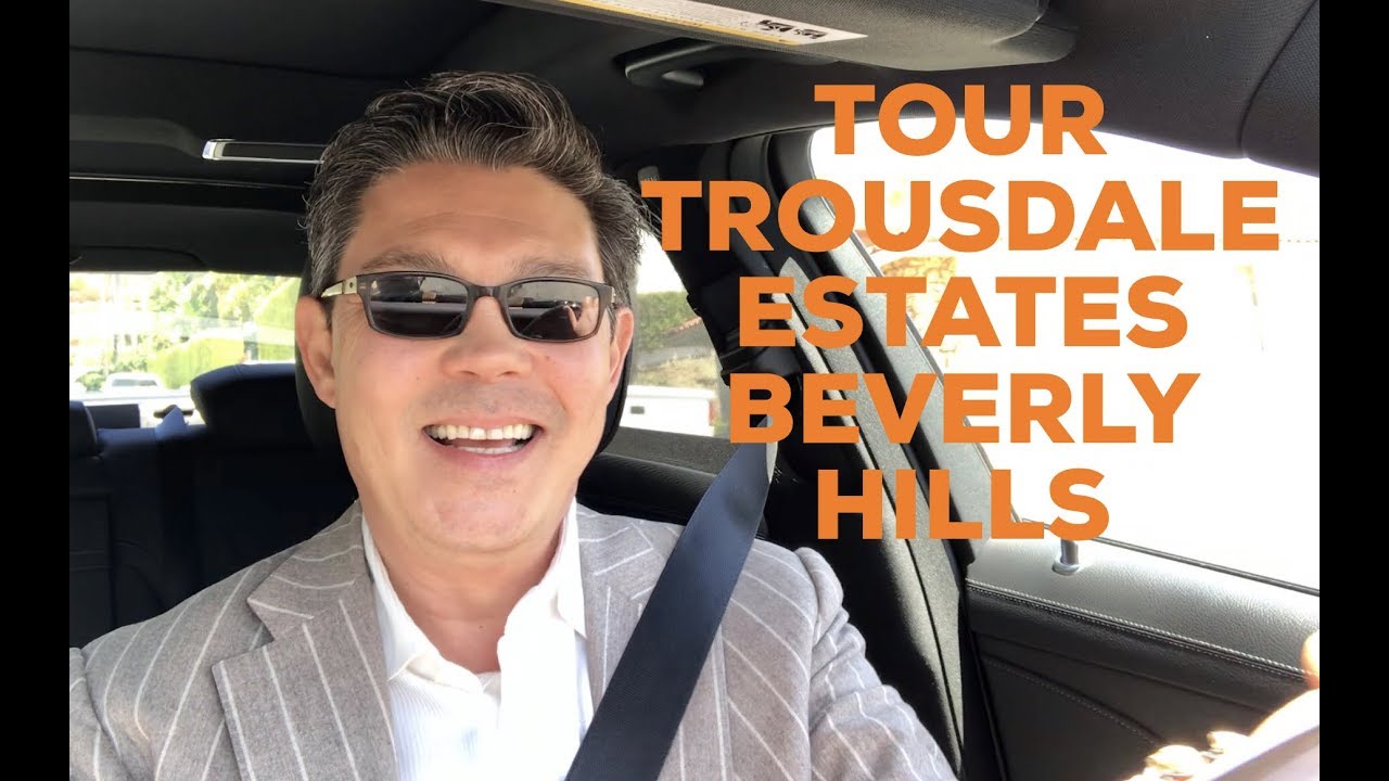 Christophe Choo tour the Trousdale Estates area of the city of Beverly ...