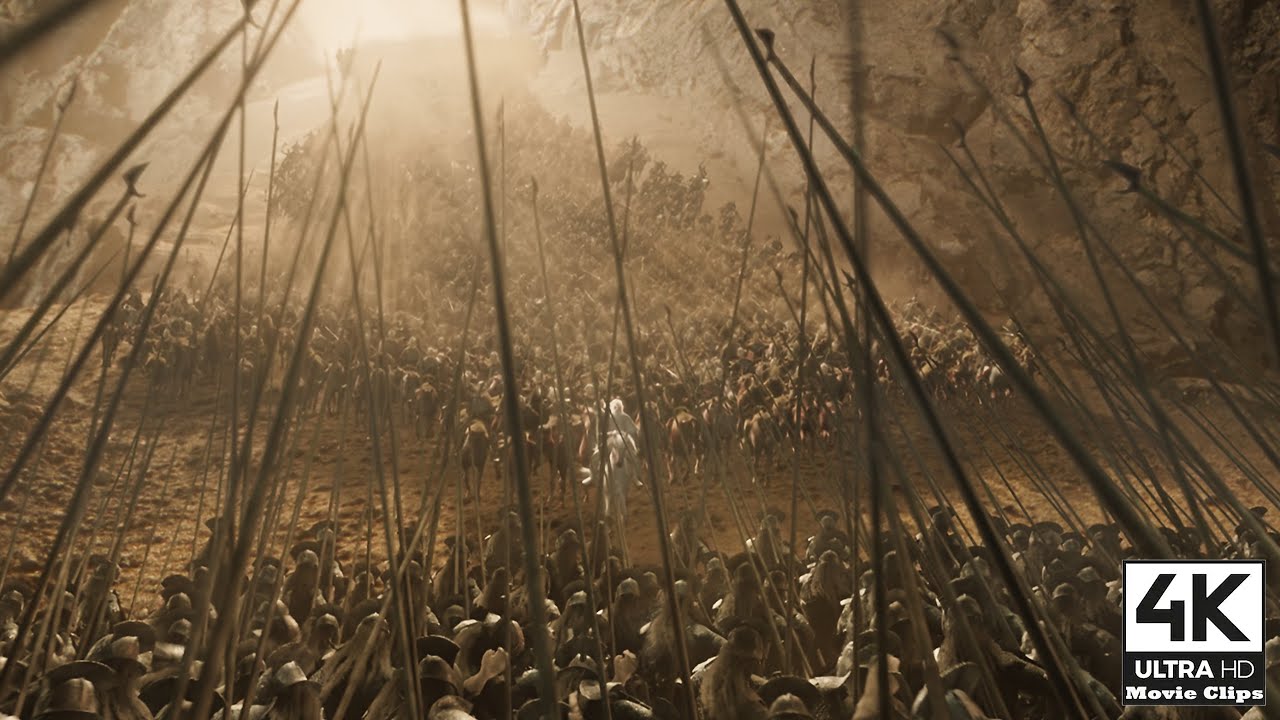 LOTR: The Two Towers 4K (2002) - Forth Eorlingas (10/11) | 4K Clips - YouTube