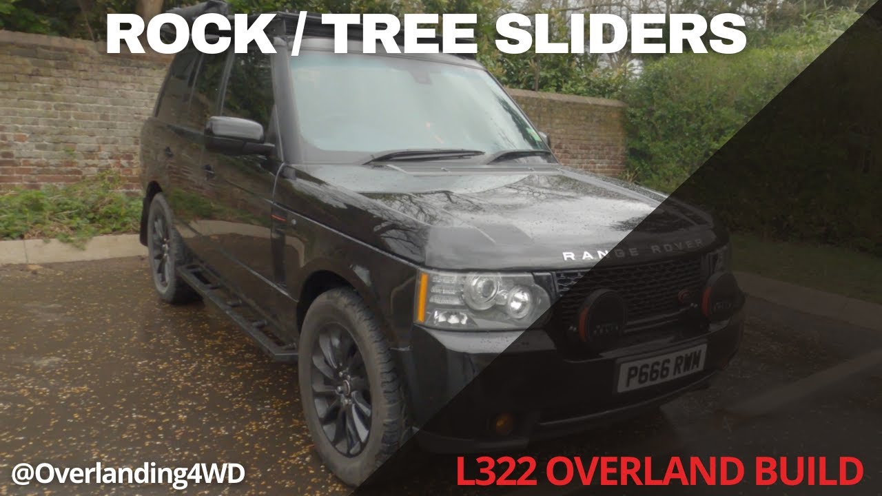 Land Rover Passion L322 Rock / Tree Sliders - YouTube