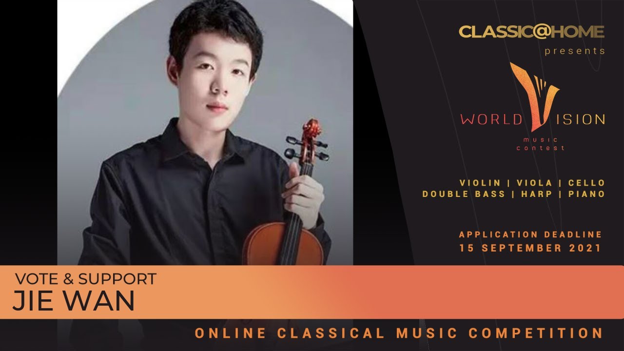 Jie Wan - Violin - Germany - Regional level - Worldvision 2021 - YouTube