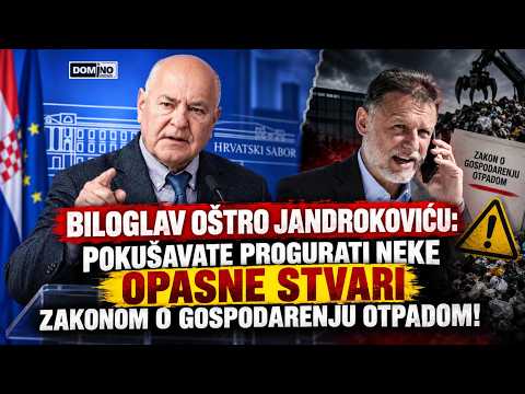 Biloglav oštro Jandrokoviću: Što skrivate u novom Zakonu o gospodarenju otpadom?