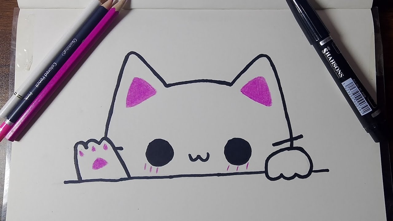 Let’s draw a cute teddy saying hi 🧸 💓 - YouTube