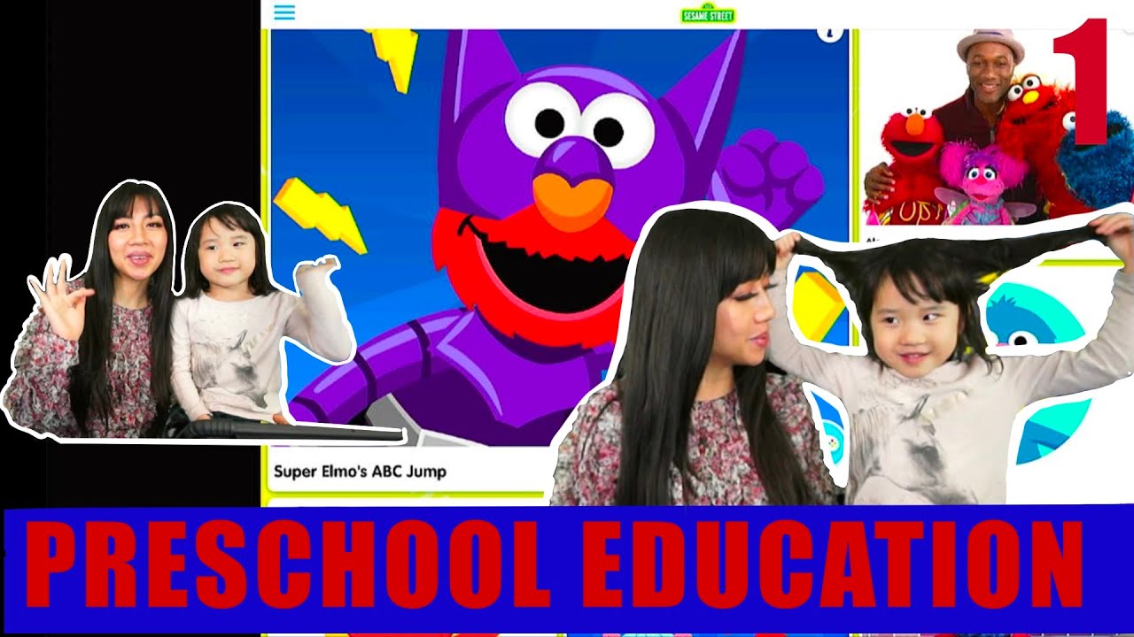 Sesame Street Super Elmo's ABC Jump | Learn ABCs with Elmo, Ella ...