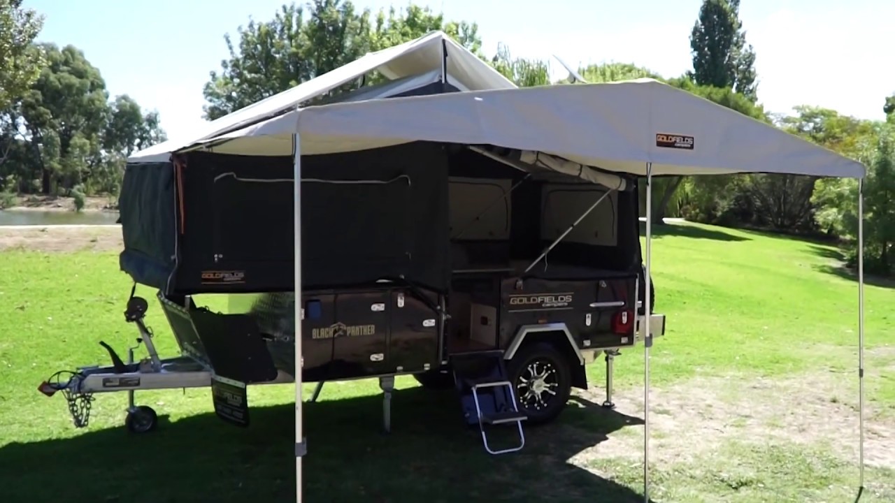 Black Panther Camper Trailer Walkthrough - YouTube