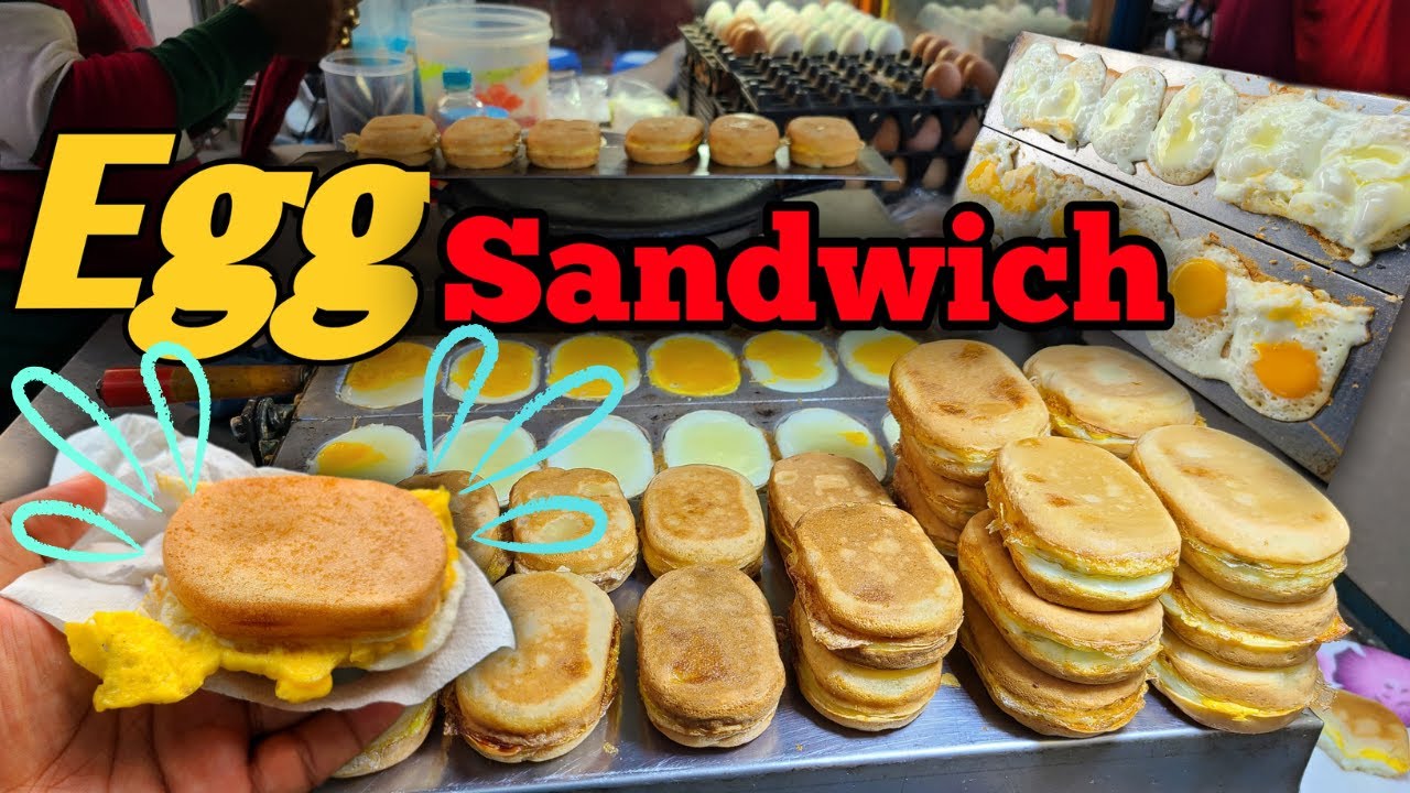 How to Make the Perfect Street Food Egg Sandwich! - YouTube