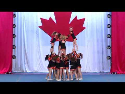Warman Ultimate Cheerleading Citrine Small Junior A 3 Run 2 - YouTube