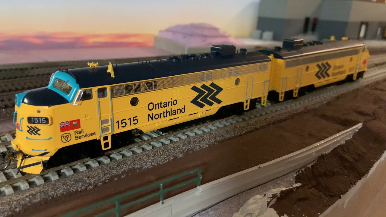 Rapido FP7 Ontario Northland overview - YouTube