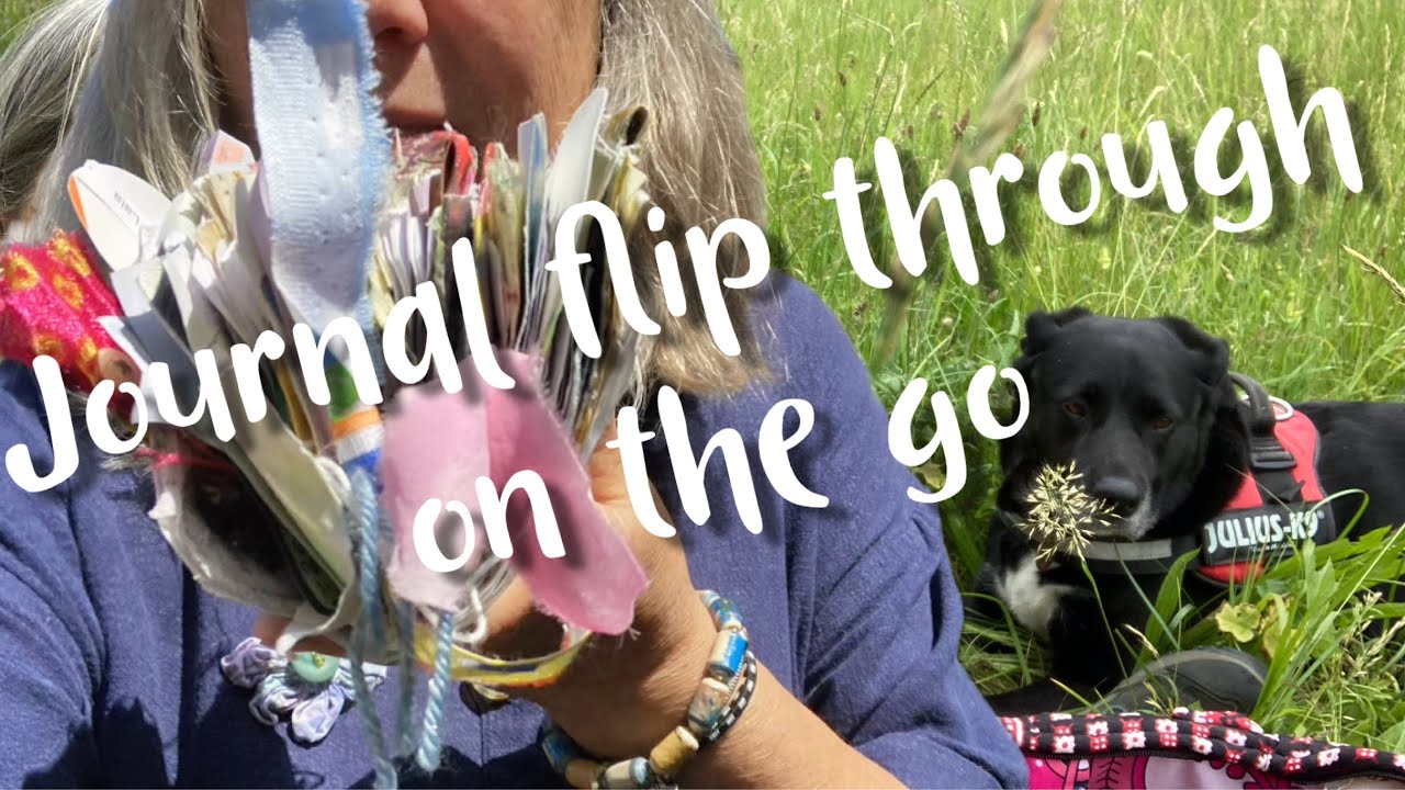 Flip through Mini comp book art journal #ideas #flipthroughfriday - YouTube
