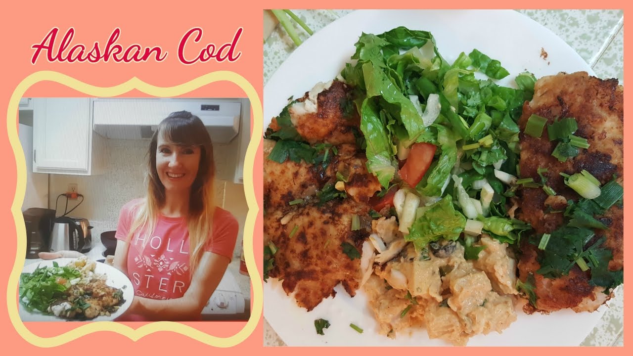 Alaskan Cod. Delicious / Pan Fried - YouTube