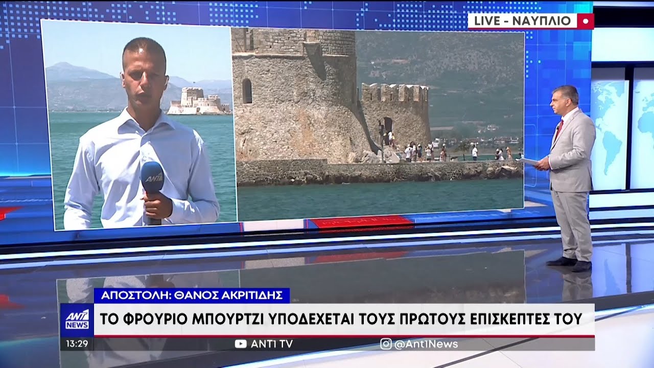 Ναύπλιο: Το Μπoύρτζι άνοιξε πάλι για το κοινό - YouTube