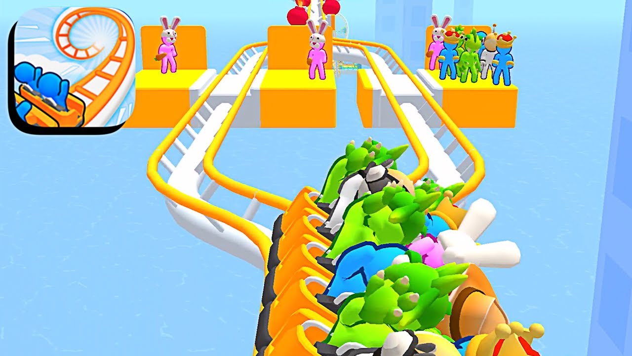 Runner Coaster - All Levels Gameplay Android,ios (Levels 125-126) - YouTube