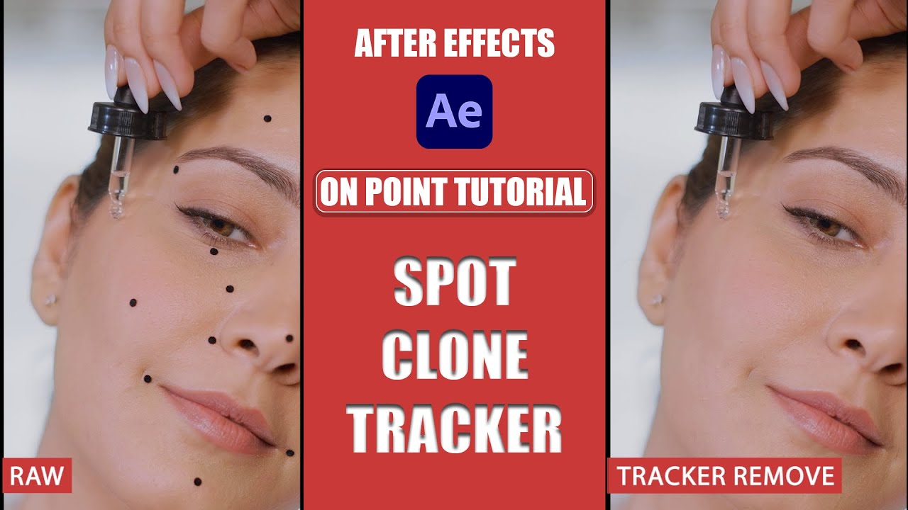 REMOVE FACE MARKERS | Spot Clone Tracker| AFTER EFFECTS | On-Point ...