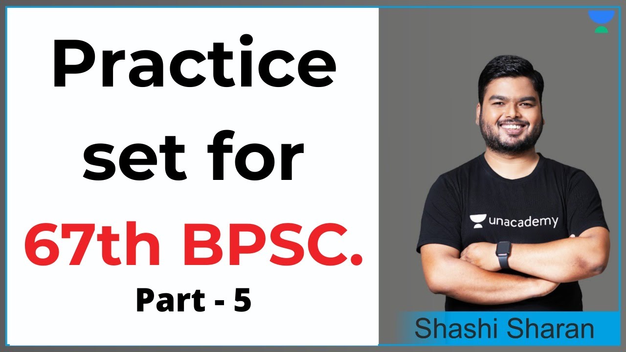 67th BPSC PT Full Length Test 150 Question Test Series Shashi Sir 67th BPSC PT Full Length Test 150 Question Test Series Shashi Sir