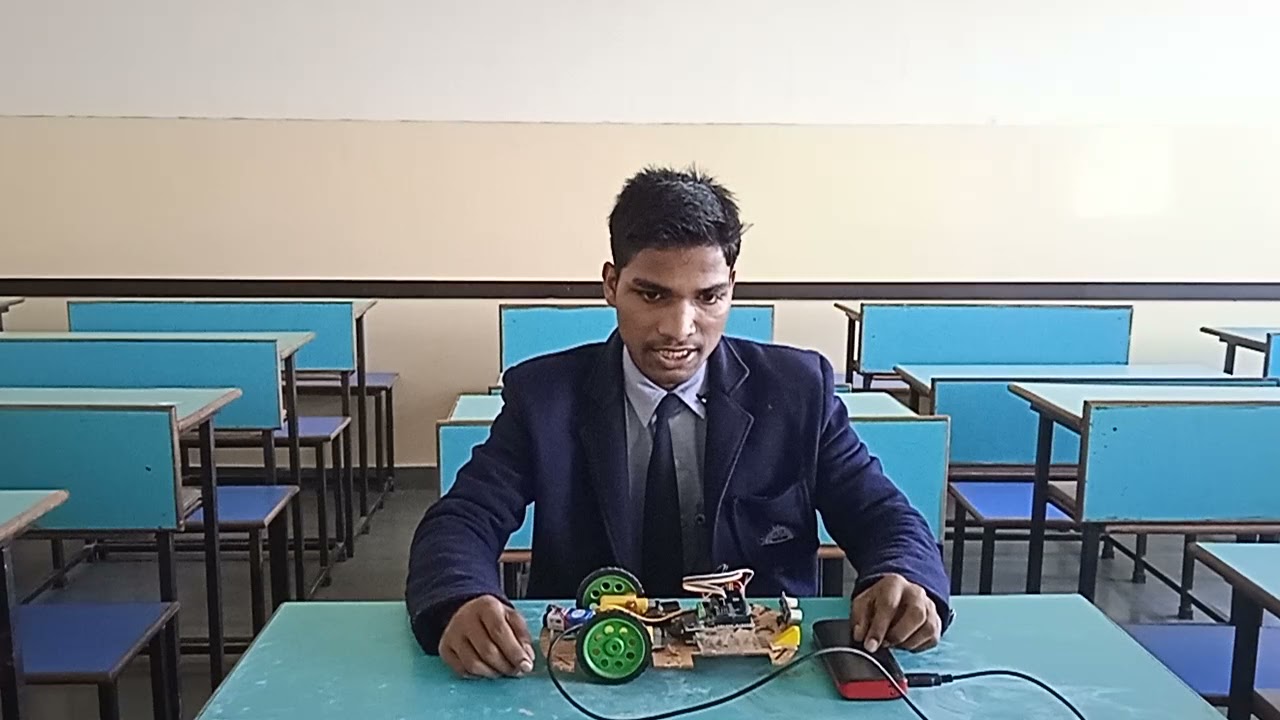 Science Project || Grade 8D || Sensor Car || Working Model - YouTube
