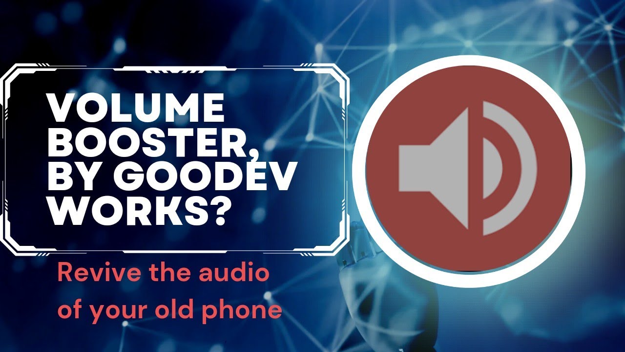 Sound Enhancer By Goodev improves sound output on Android - YouTube