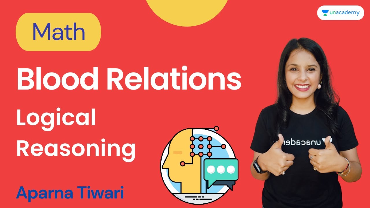 Blood Relations | Logical Reasoning | Aparana Tiwari | Unacademy Champions - Class 6th, 7th and ...