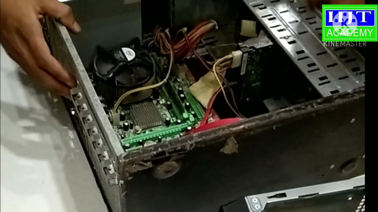 How to Make or Assemble Desktop CPU Step by Step At Home | How to Build a Computer with used ...