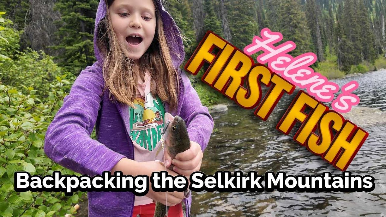 Helene got her first fish! - YouTube