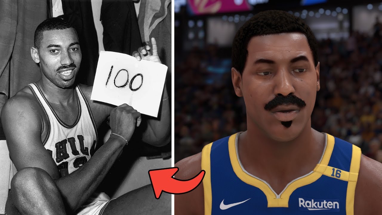 I Tried to Recreate Wilt Chamberlain's 100 Point Game in NBA 2K25 ...
