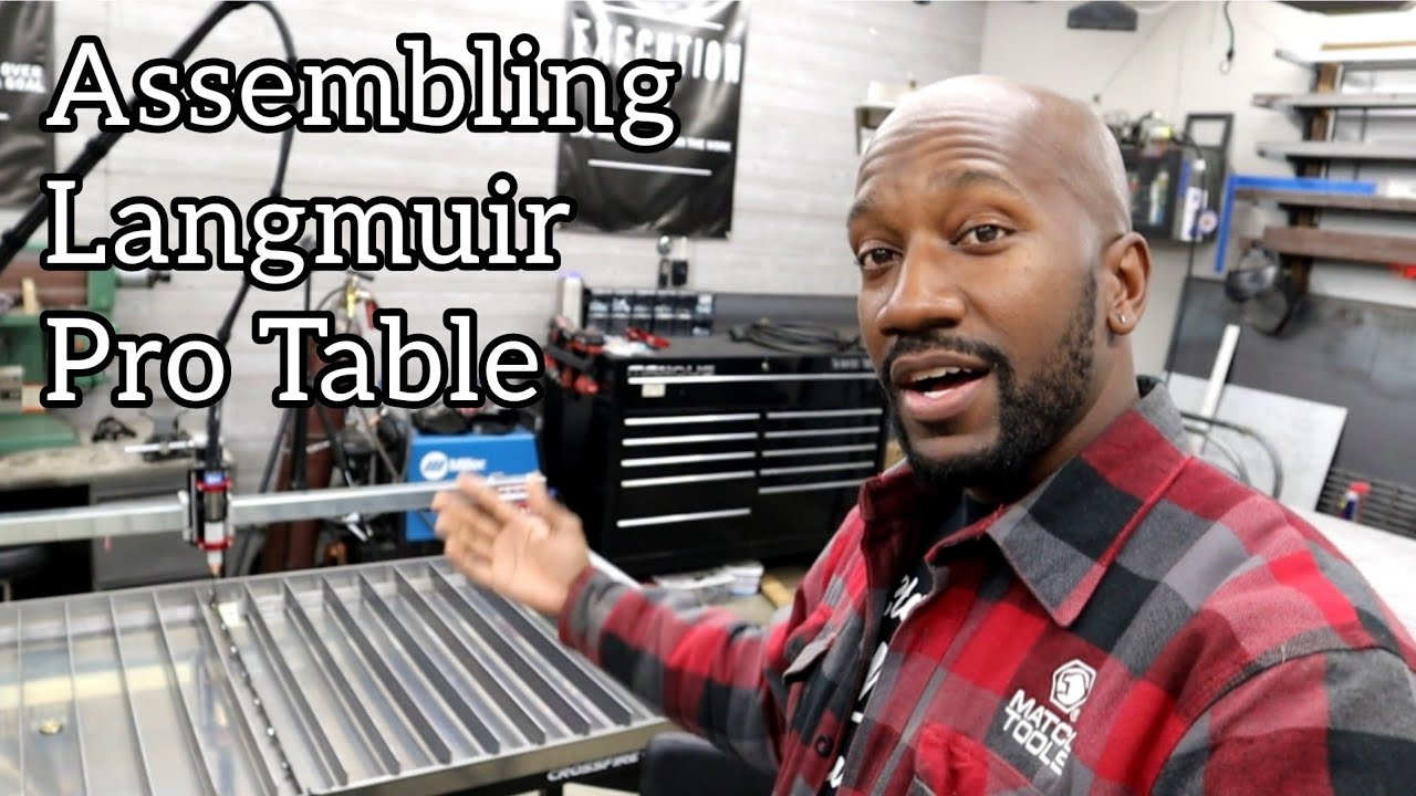 Langmuir Crossfire Pro CNC Plasma Table Build - YouTube