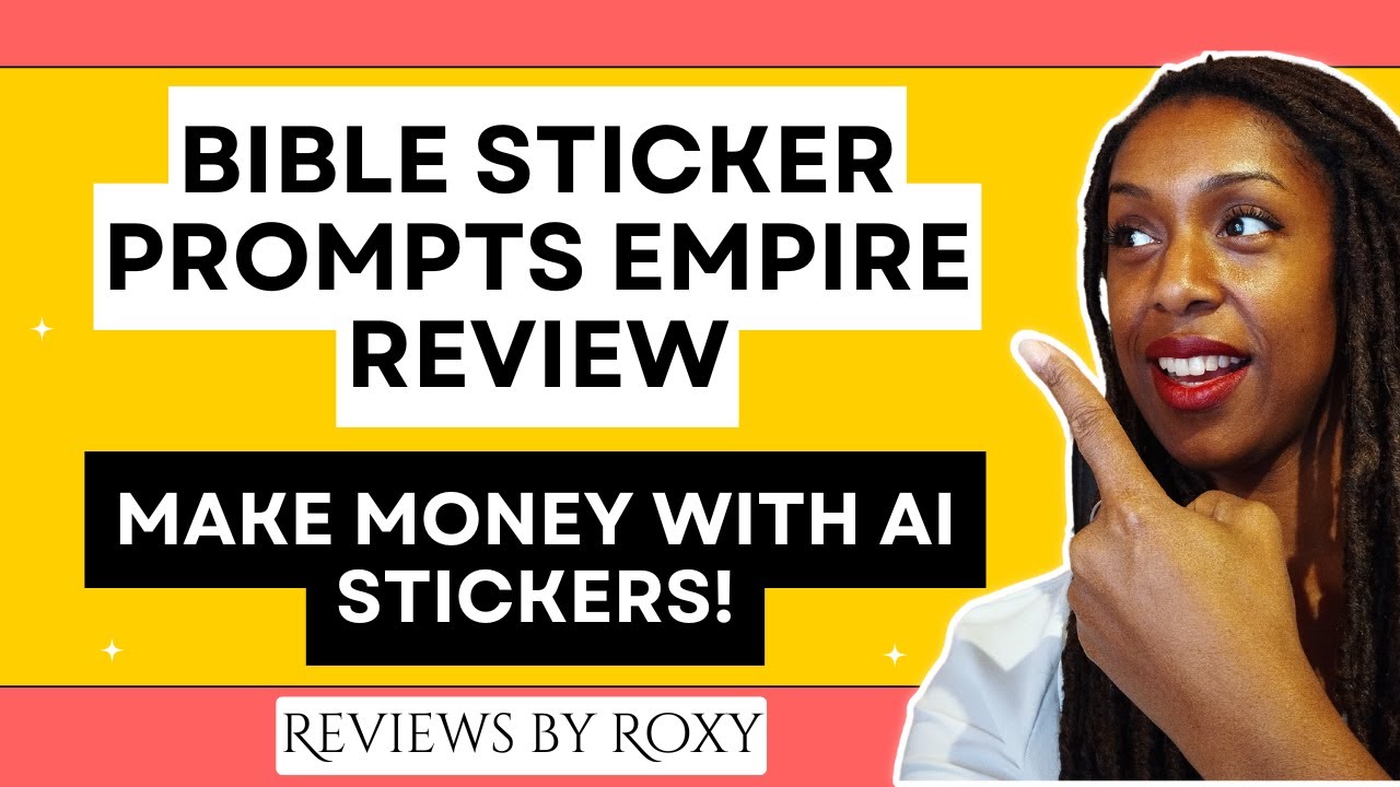 How to Make AI STICKERS to Sell Online on Etsy POD - "Bible Sticker ...