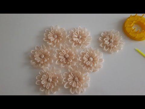 Aparatla Çiçek Yapımı