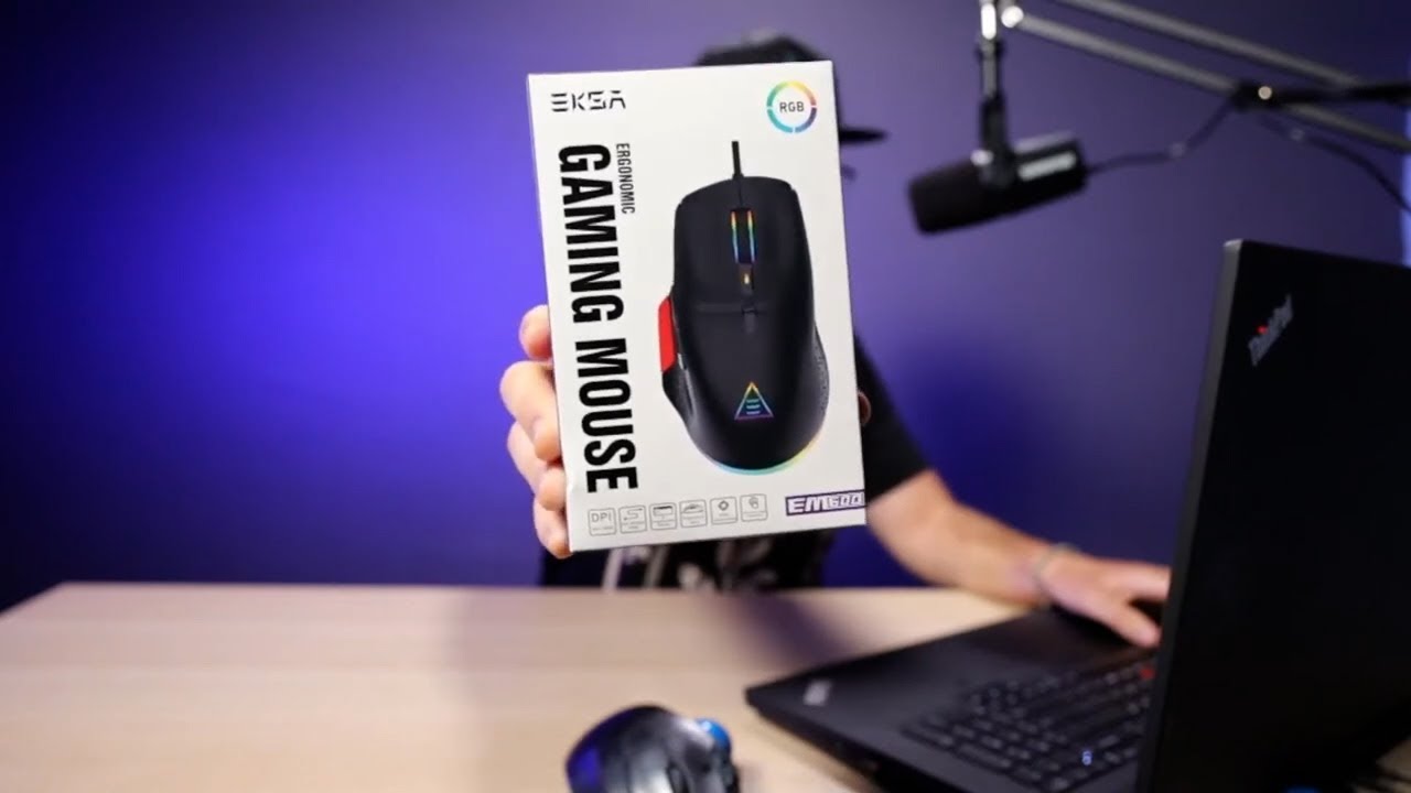 Live Replay: Unboxing the EKSA EM600 Gaming Mouse - YouTube