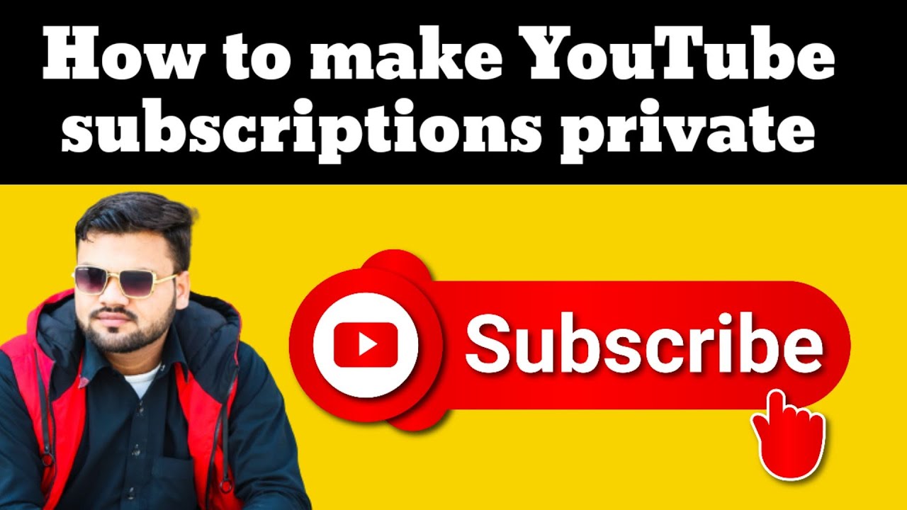 How to make YouTube subscriptions private - YouTube