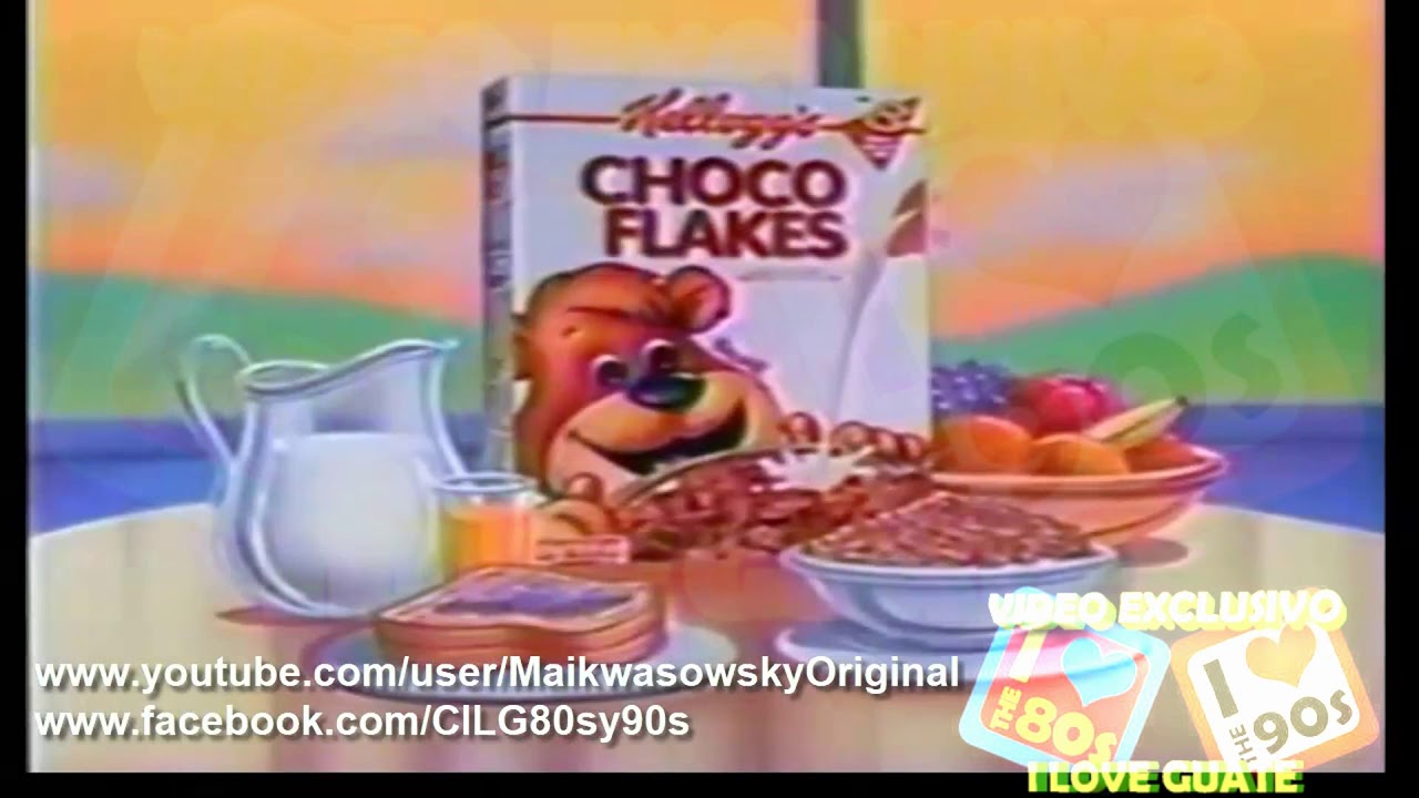 Anuncio Choco Flakes De Kellogg's 90s - YouTube