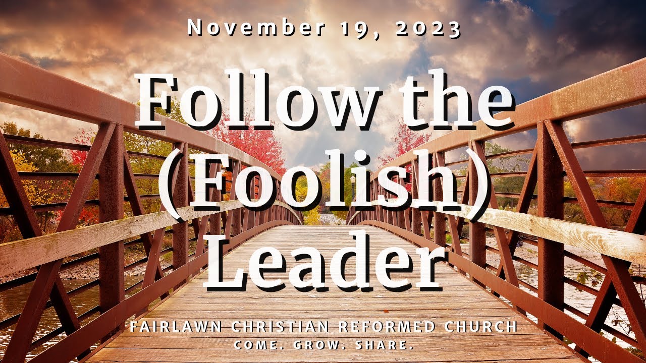 Follow the (Foolish) Leader - YouTube