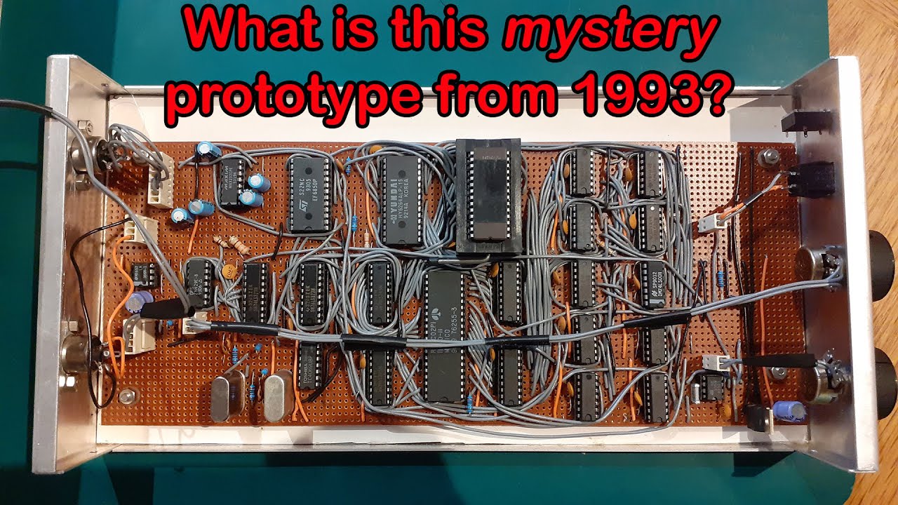 Found! What is this mystery prototype from the early 90's? - Retro ...