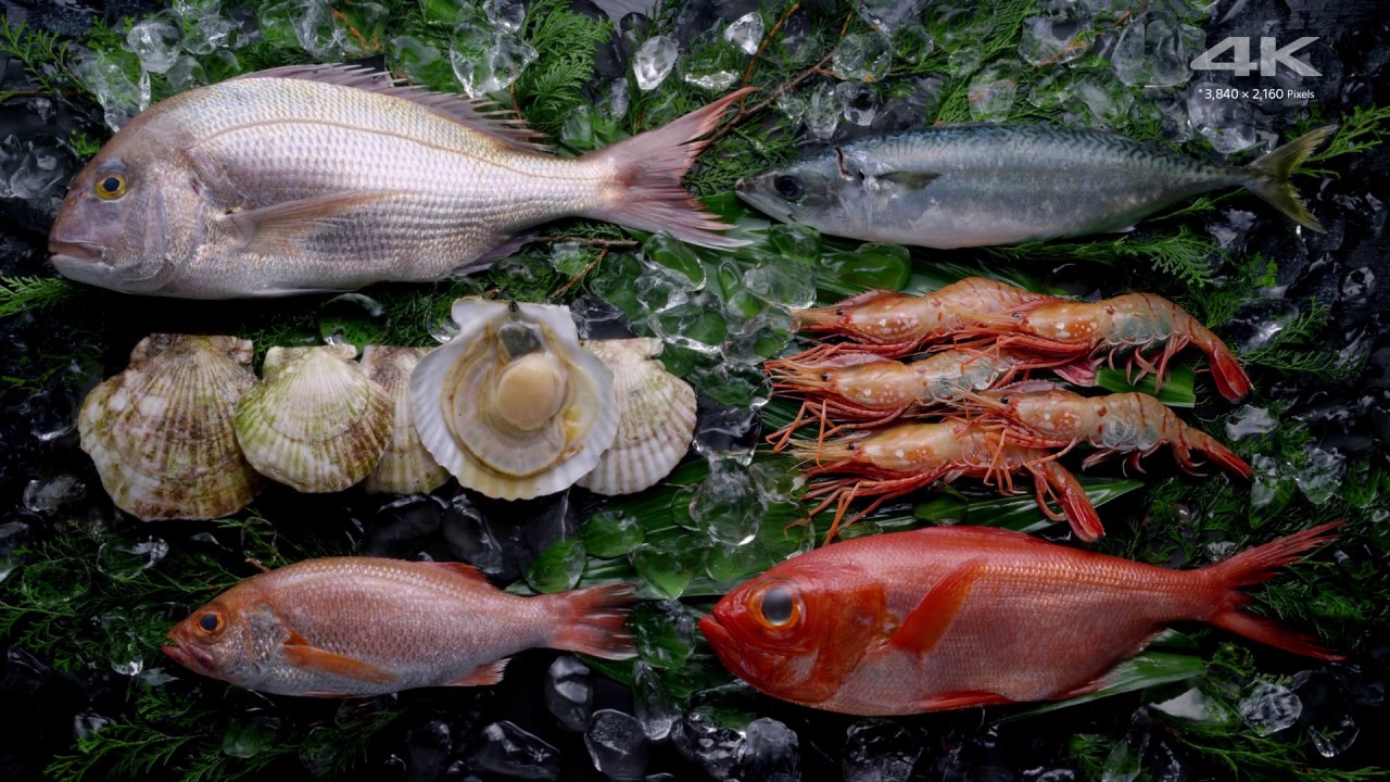 SONY 4K UHD - EGG-FISH-JELLY FOODS in True 4K - YouTube