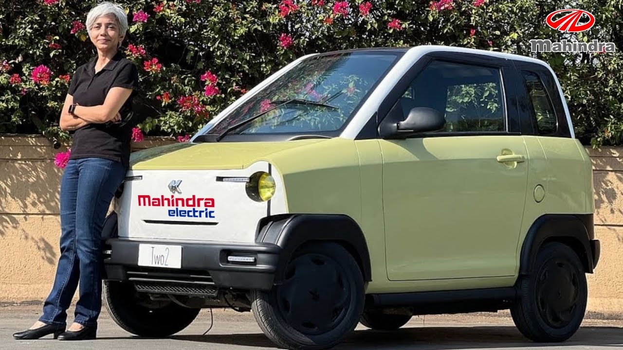 Mahindra TWO Four - WHEEL CAR || India's Most Affordable 4 Wheel CAR ...