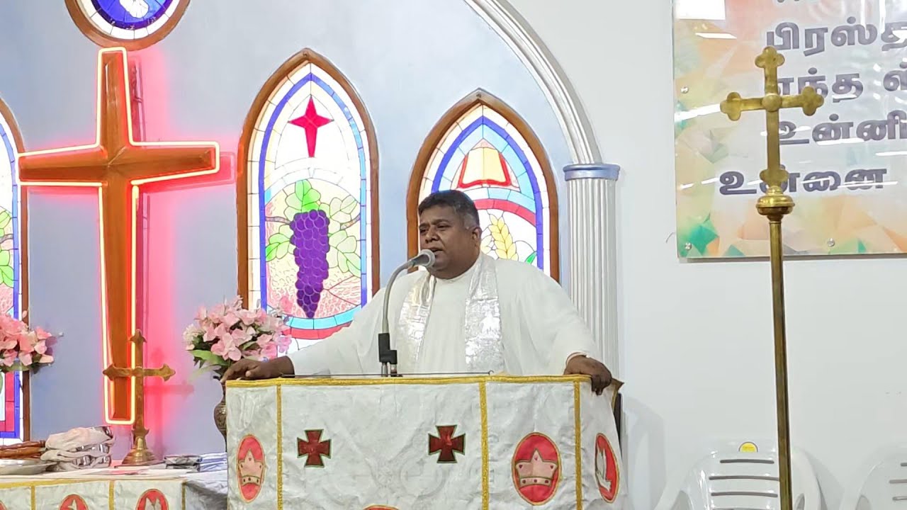 Sunday Service at ECI Holy Trinity Church,Rev. D. Arul Mohan ...