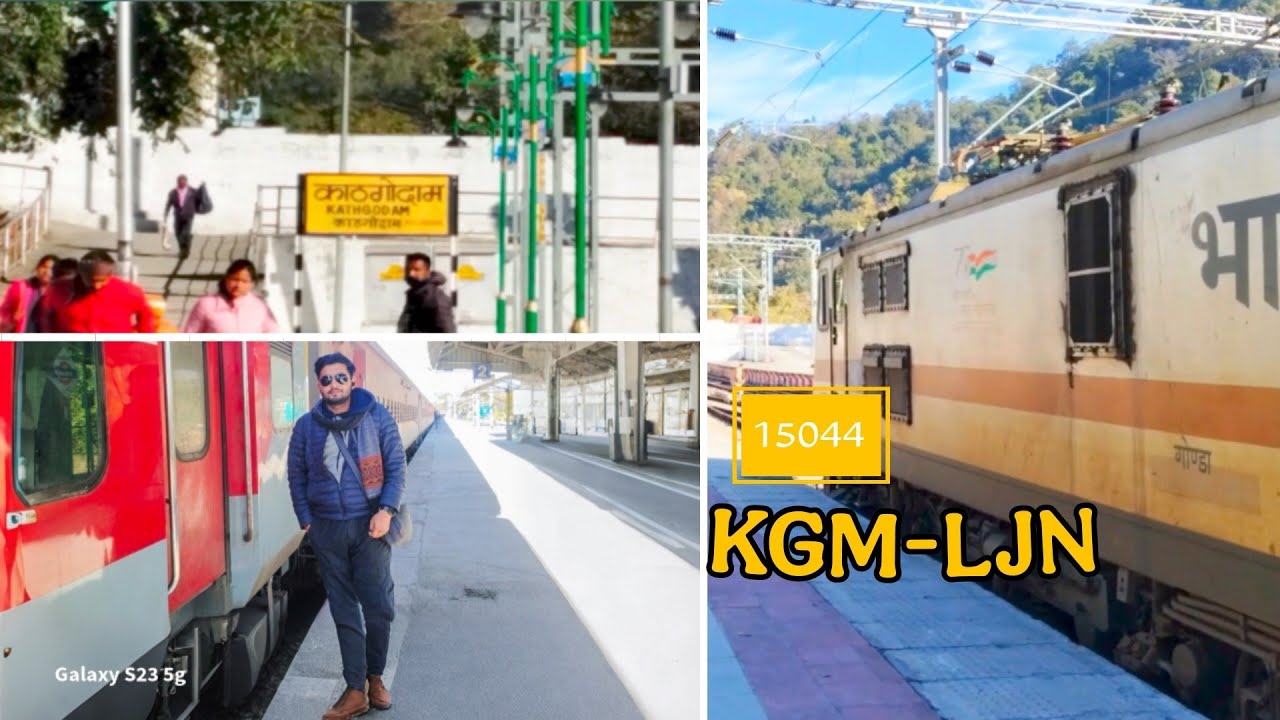 15044 - Kathgodam Lucknow Jn Express | Train Journey KGM-LJN | Harsh ...