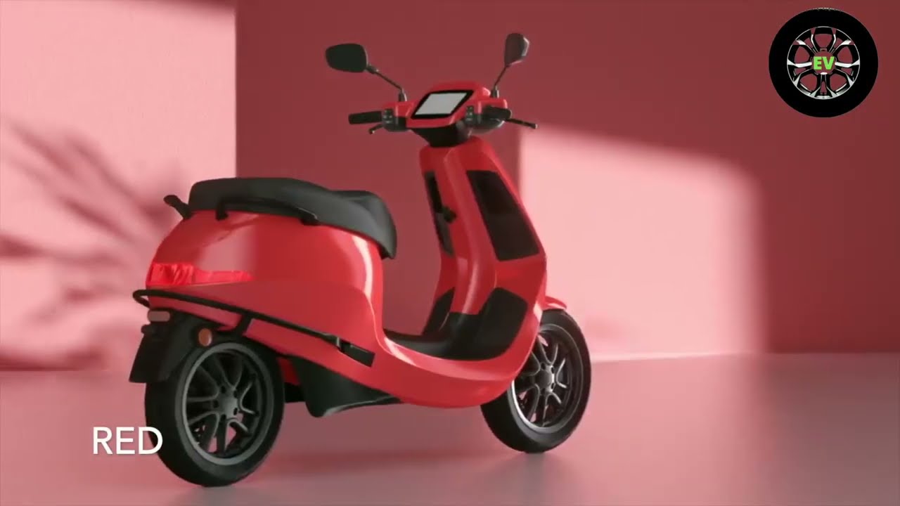 Ola EV scooter colours | Ola electric Scotty | All Colors of ola | A ...