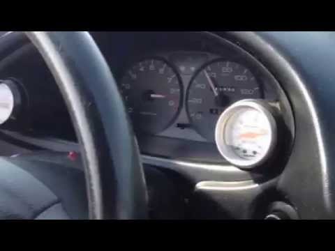 500hp turbo integra gsr cluster - YouTube