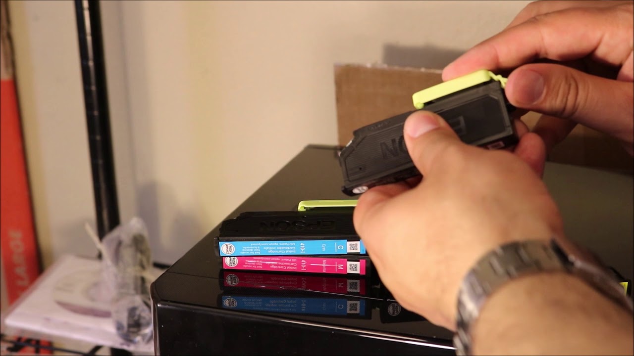 How To Install Ink Epson Xp 7100 YouTube