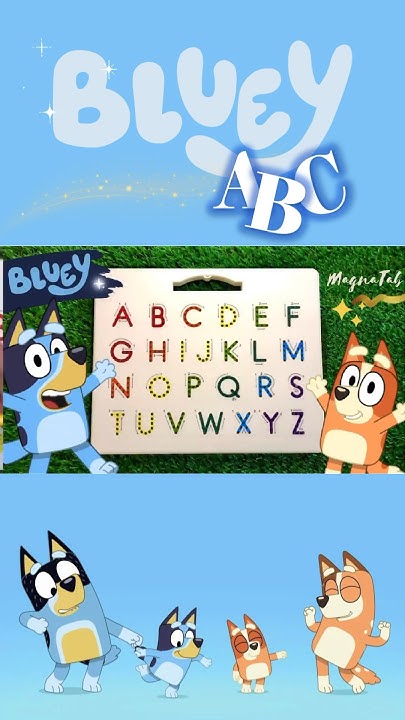 Learn the Alphabet with Bluey - Bluey ABC - YouTube