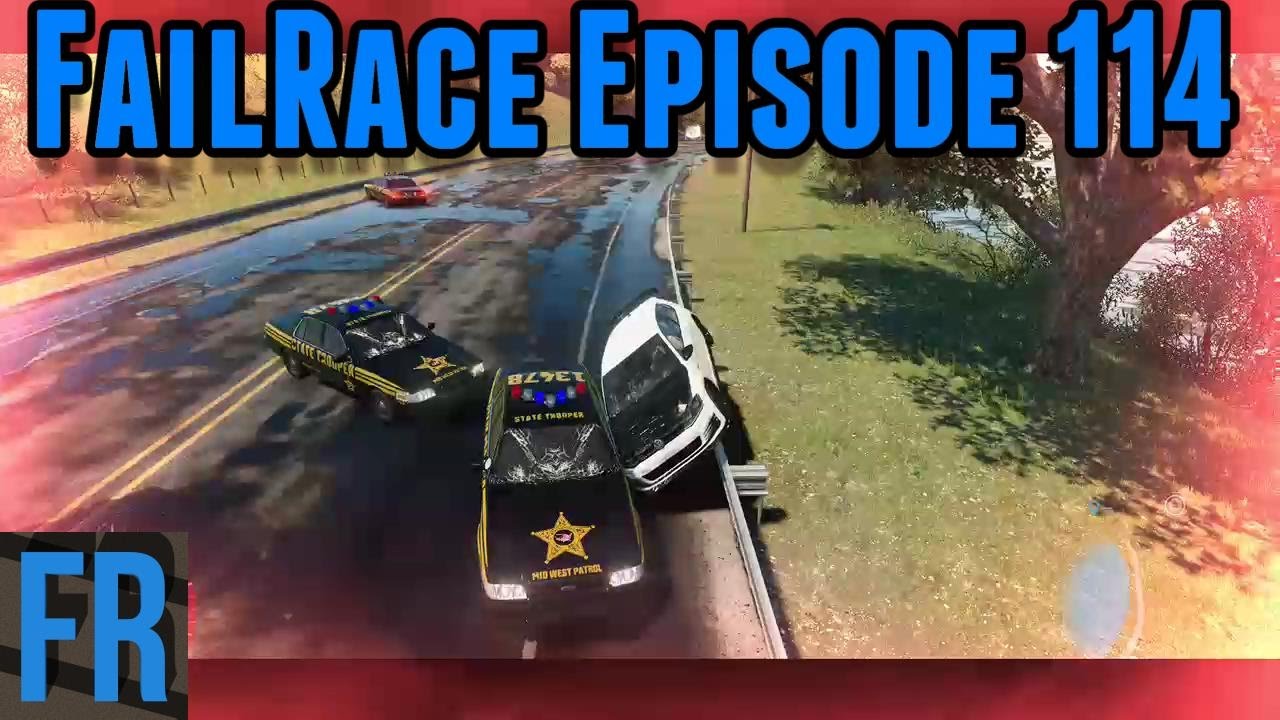 FailRace Episode 114 - Golf Meet Crash Barrier - YouTube