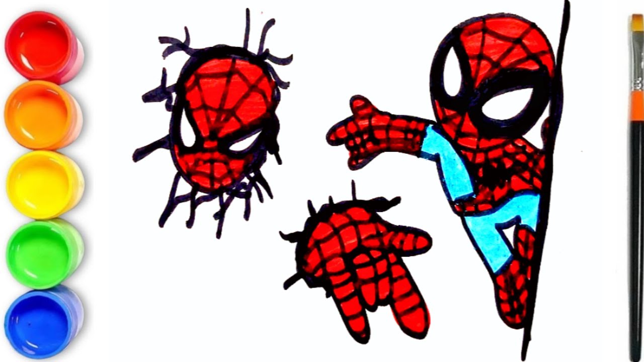 🔴 HOW TO DRAW Spider-man vs Spidey | Spidey and His Amazing Friends ...