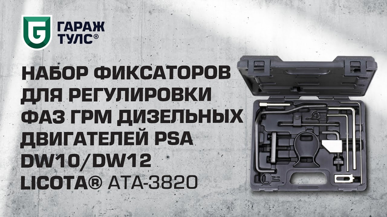 Набор фиксаторов для регулировки фаз ГРМ дизельных двигателей PSA DW10 ...