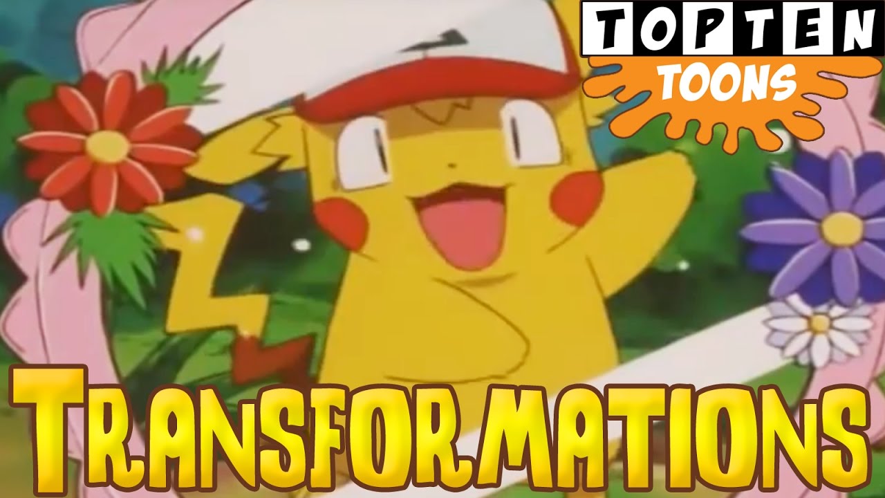 Top 10 Cartoon Transformations - YouTube
