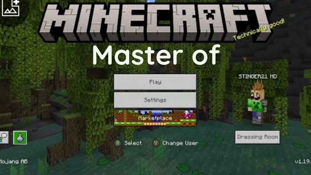 MASTER OF MINECRAFT Part 1 - YouTube