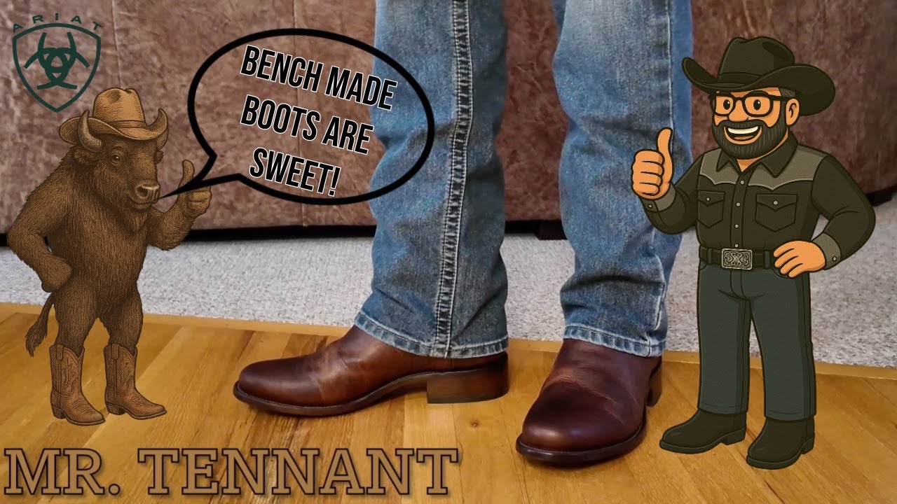 Ariat Bench Made Clanton Western Boot Unboxing and First Impresstions ...