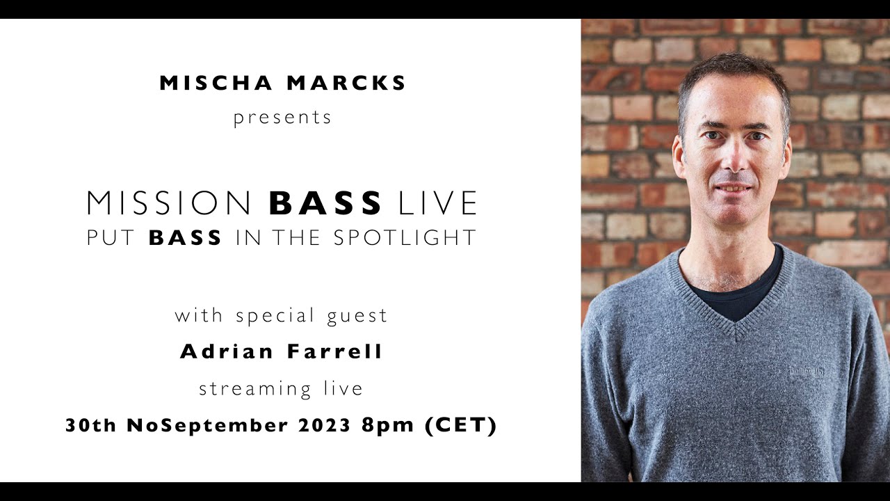 MISSION BASS LIVE with special guest Adrian Farrell (UK) - YouTube