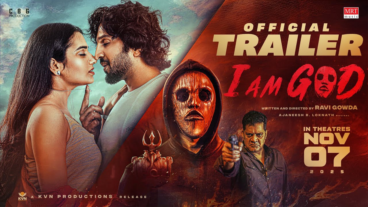 I AM GOD (Kannada) Official Trailer | Ravi Gowda | Vijeta Pareek ...