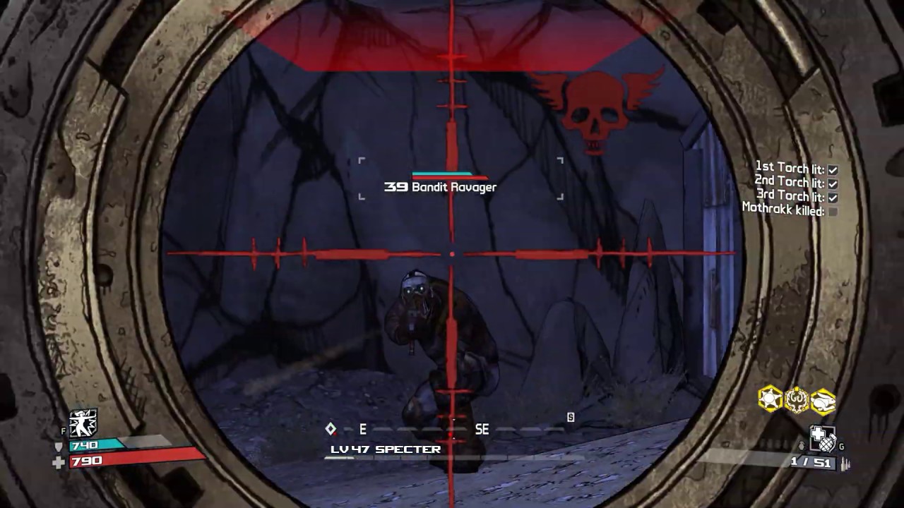 Borderlands - Mothrakk Boss Fight (Playthrough 2) - YouTube