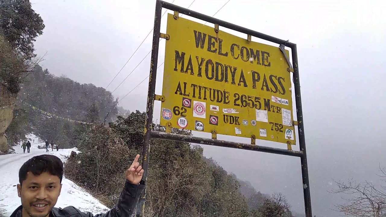 MAYODIYA PASS, ARUNACHAL PRADESH - YouTube